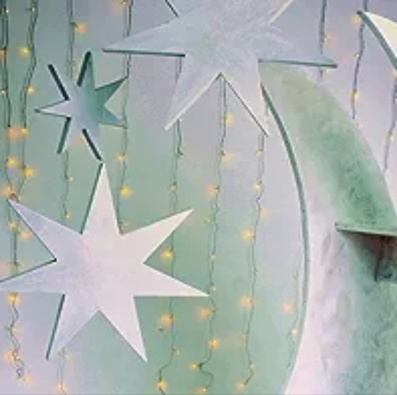 Wall Decor | Cute Cloud Backgrounds Moon Photography Backdrop Vinyl ...